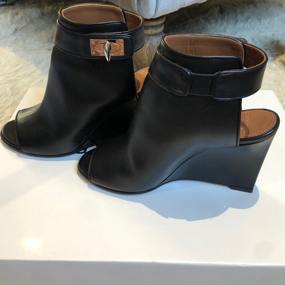 Givenchy | Shoes | Givenchy Shark Lock Booties | Poshmark